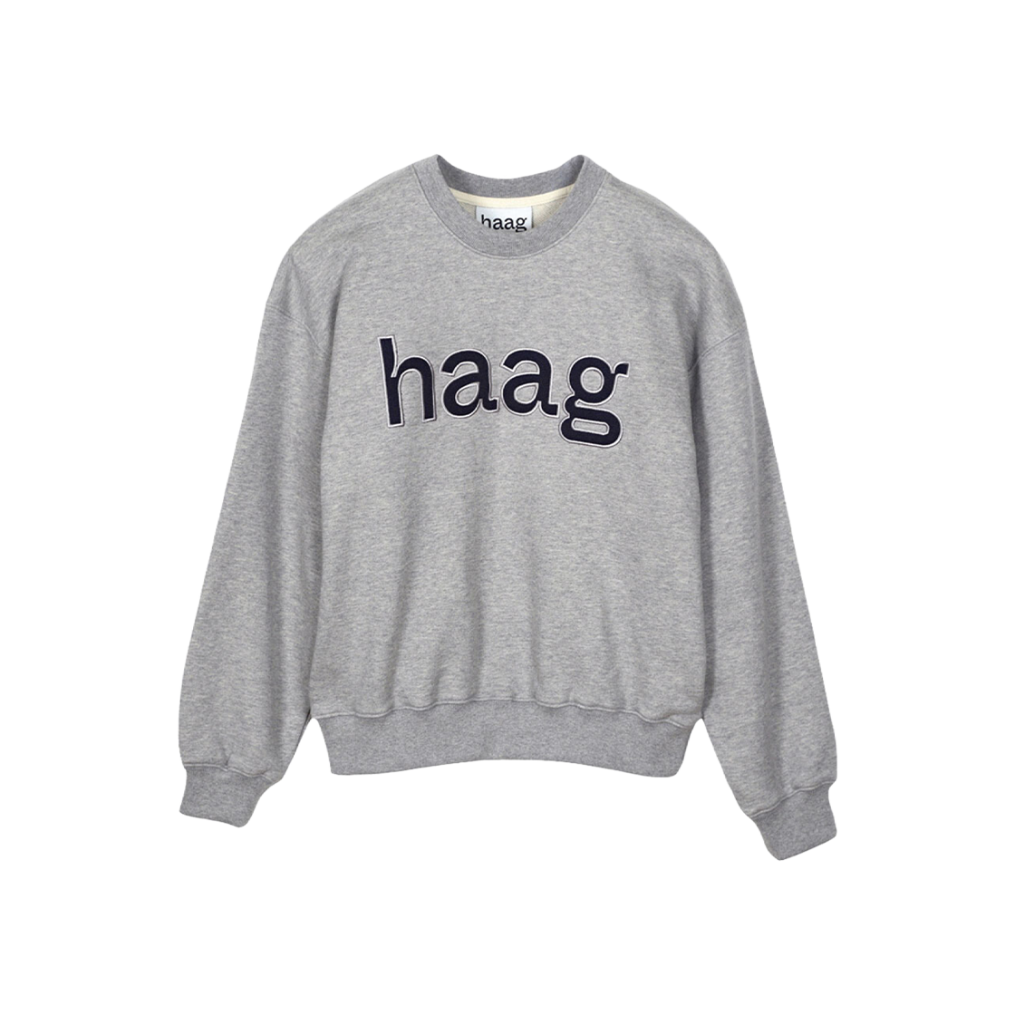 (W) 헤이그 어 벌스데이 스웨트셔츠 그레이 | Haag | KREAM