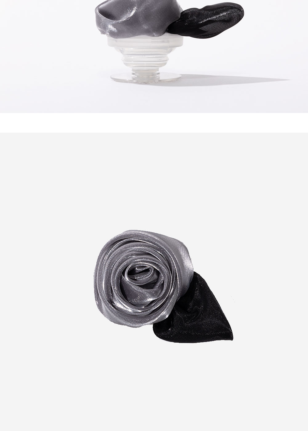 블루밍테일 트윙클 로즈 코사지 톡 실버 | Bloomingtale | KREAM