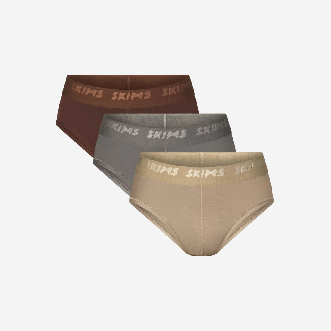 스킴스 스트레치 브리프 3팩 데저트 멀티 | Skims | KREAM