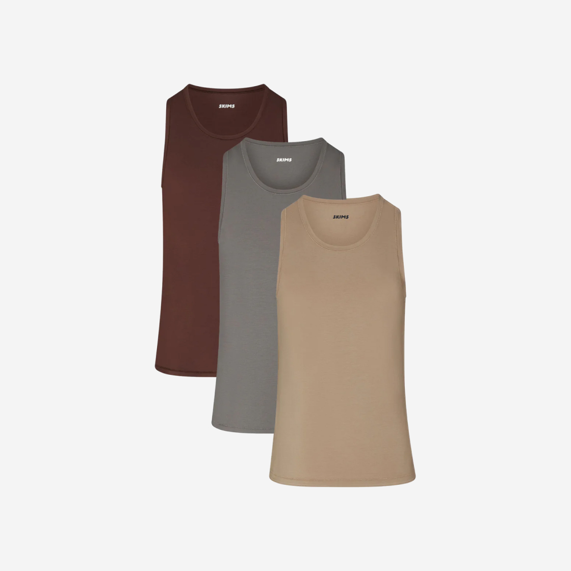 스킴스 스트레치 탱크 3팩 데저트 멀티 | Skims | KREAM