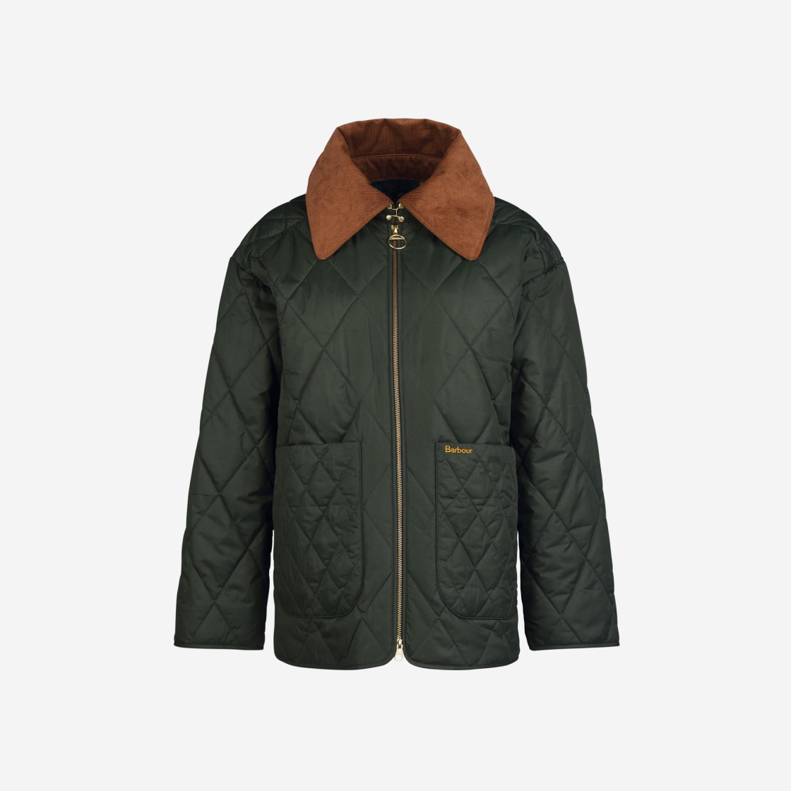 (W) 바버 우드홀 퀼티드 자켓 세이지 에인션트 | Barbour | KREAM