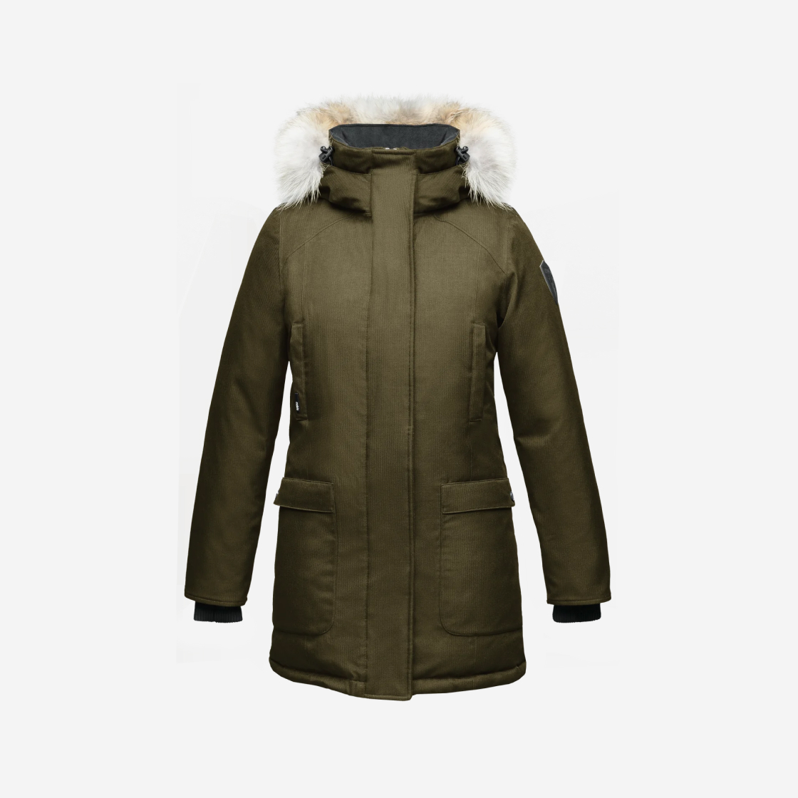 (W) 노비스 칼라 파카 CH 아미 그린 | Nobis | KREAM