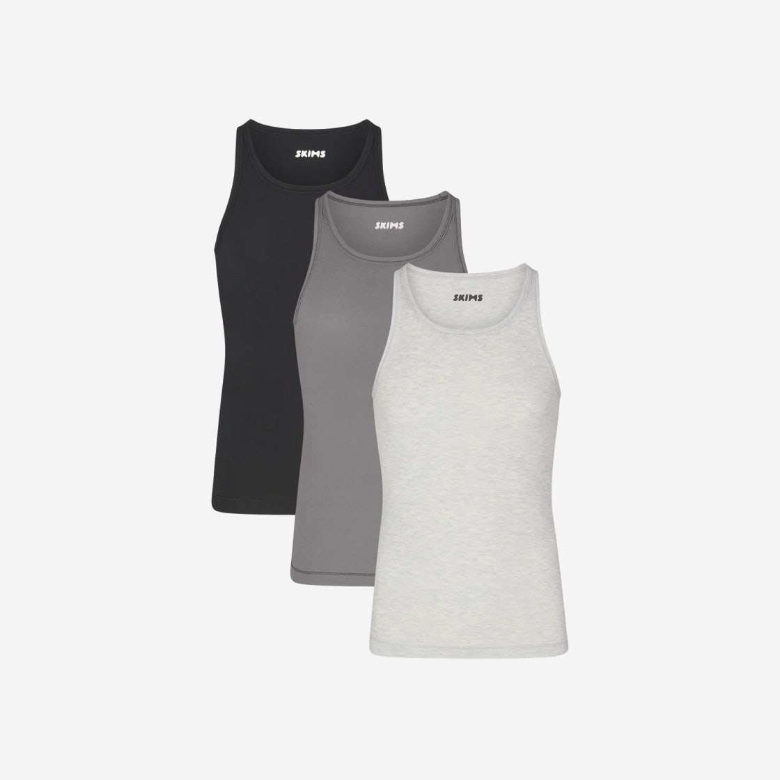 스킴스 코튼 탱크 3팩 헤더 멀티 | Skims | KREAM