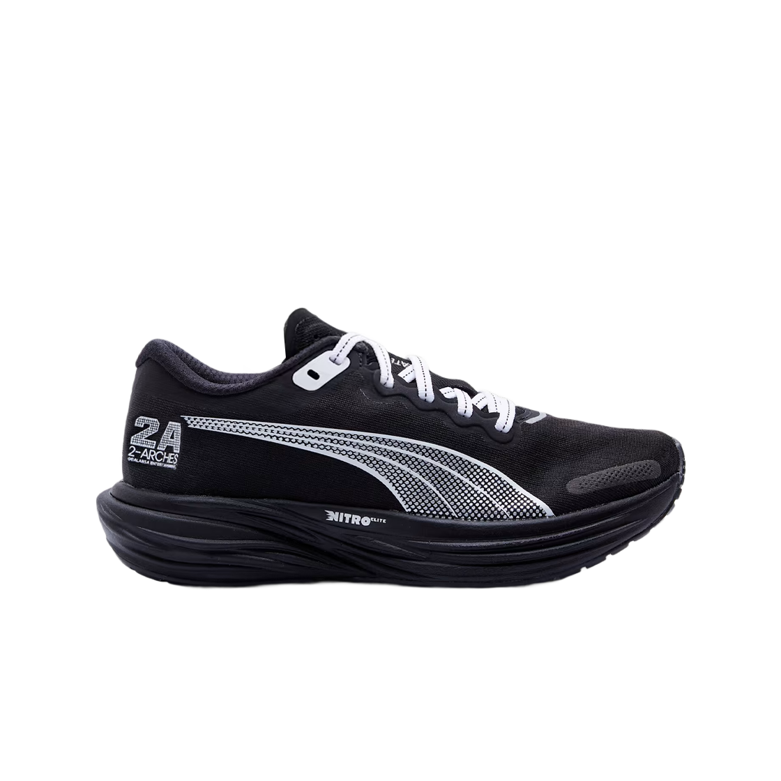 (W) 푸마 x 발란사 디비에이트 나이트로 2 블랙 화이트 | Puma | KREAM