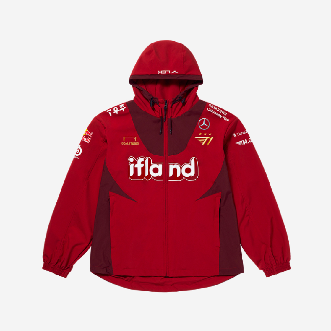 골 스튜디오 T1 2023 유니폼 월즈 자켓 레드 | Goal Studio | KREAM