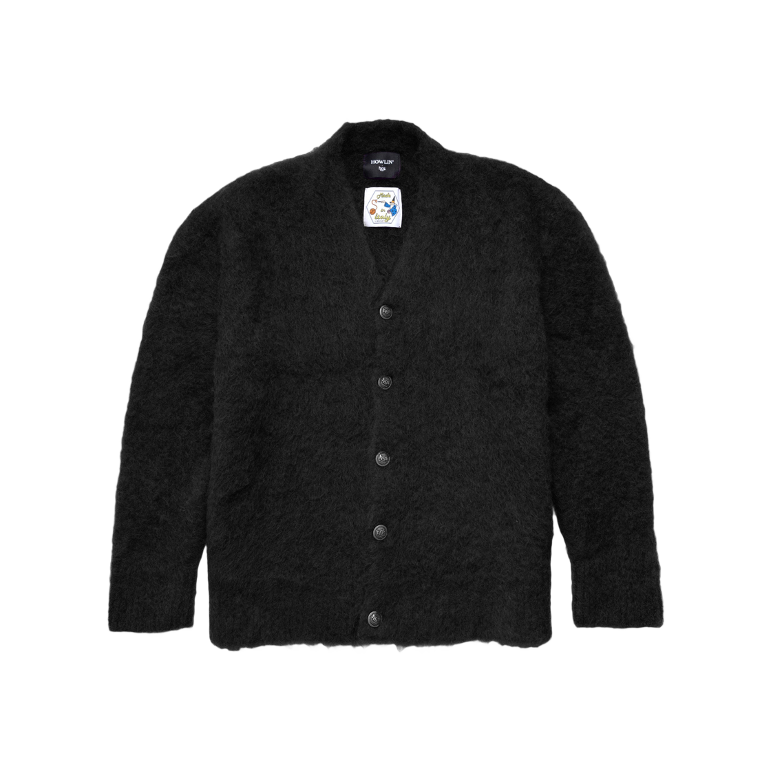 하울린 유니 가디건 맘바 블랙 | Howlin | KREAM