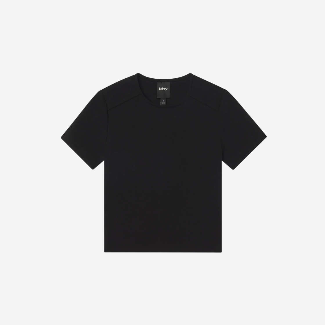 (W) 카이 베이비 티셔츠 블랙 | Khy | KREAM