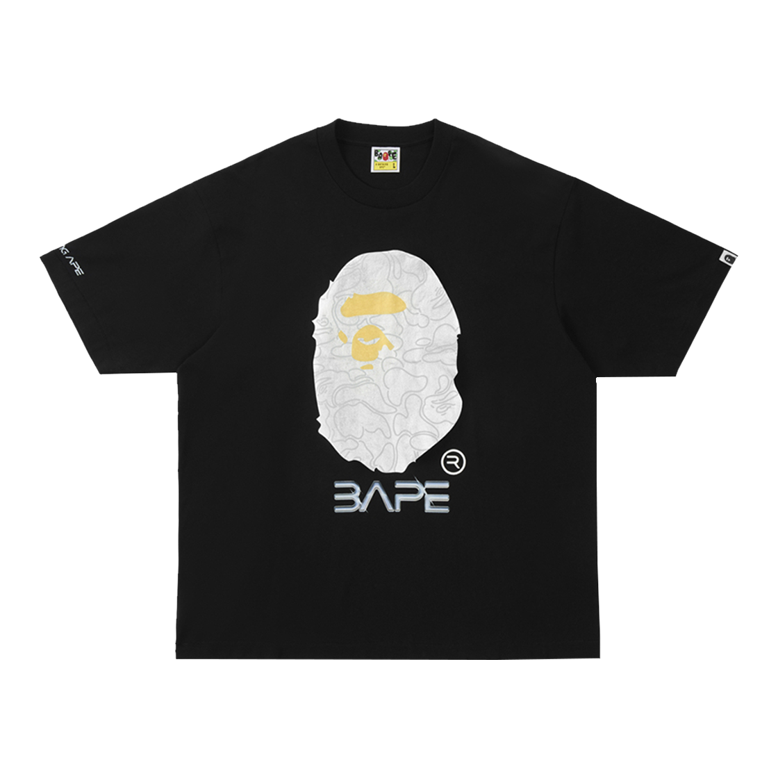베이프 x 하지메 소라야마 에이프 헤드 티셔츠 블랙 | BAPE | KREAM