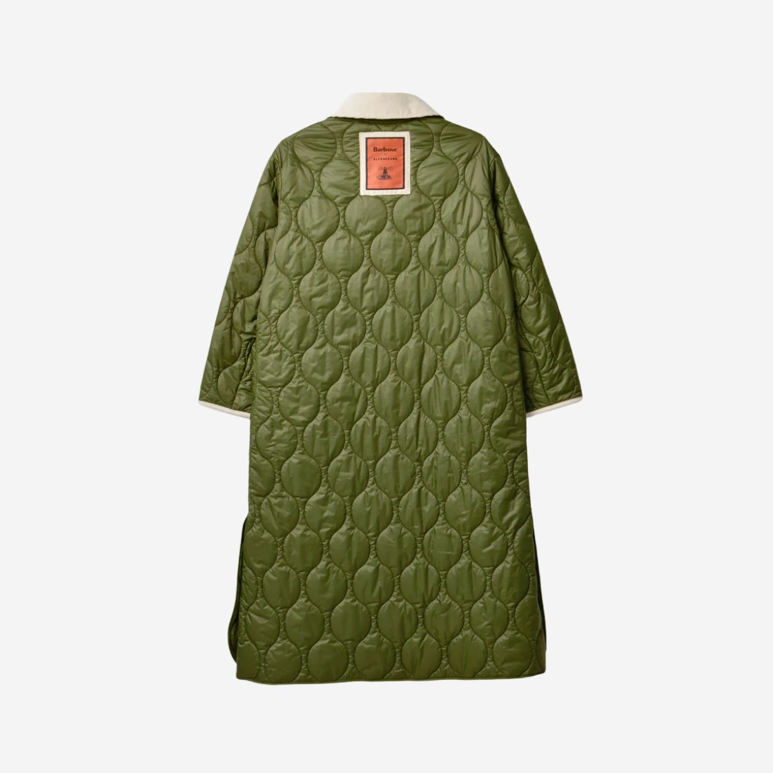 (W) 바버 x 알렉사 청 애니 퀼트 자켓 그린 | Barbour | KREAM