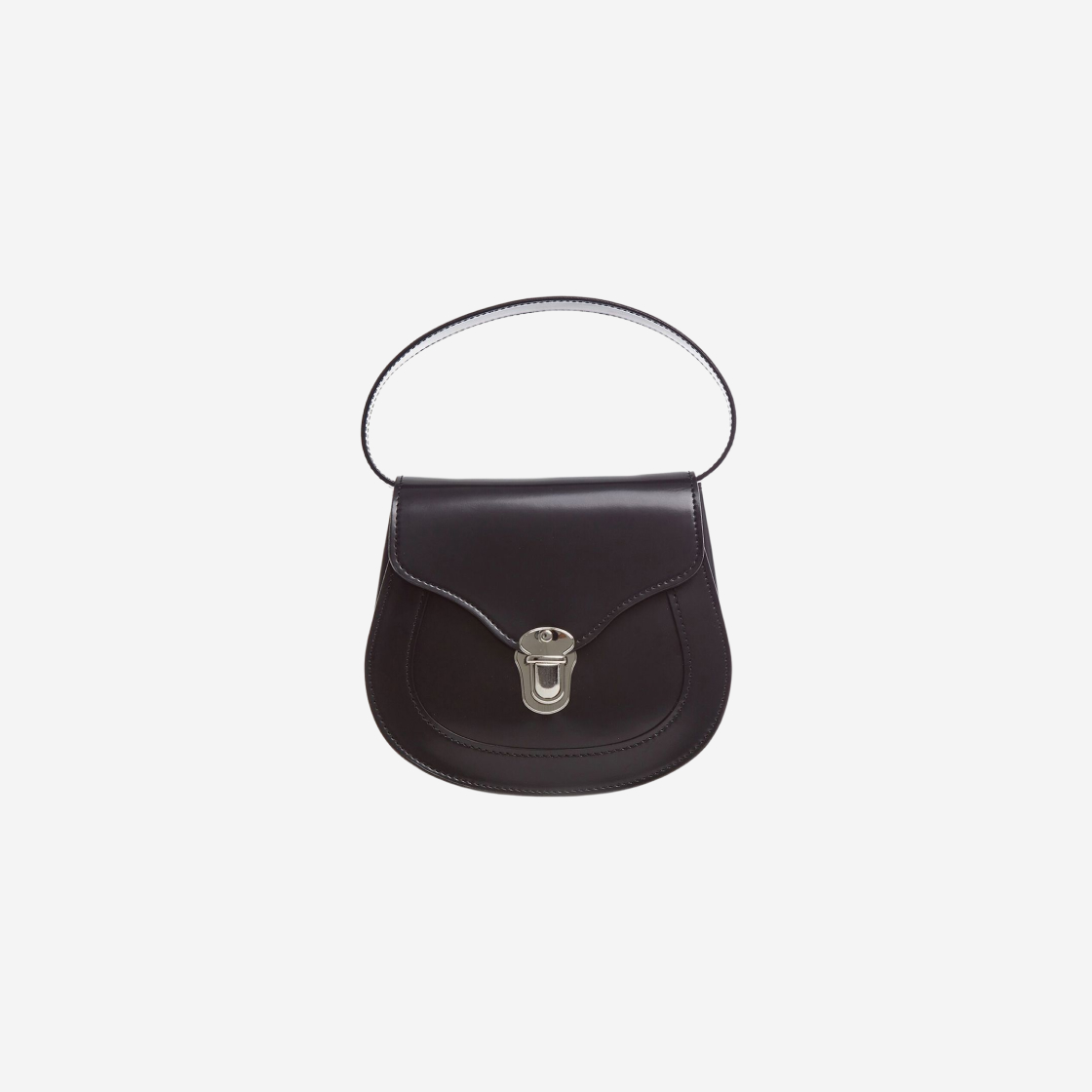 꼼데가르송 폴드 오버 탑 미니백 블랙 | Comme des Garcons | KREAM