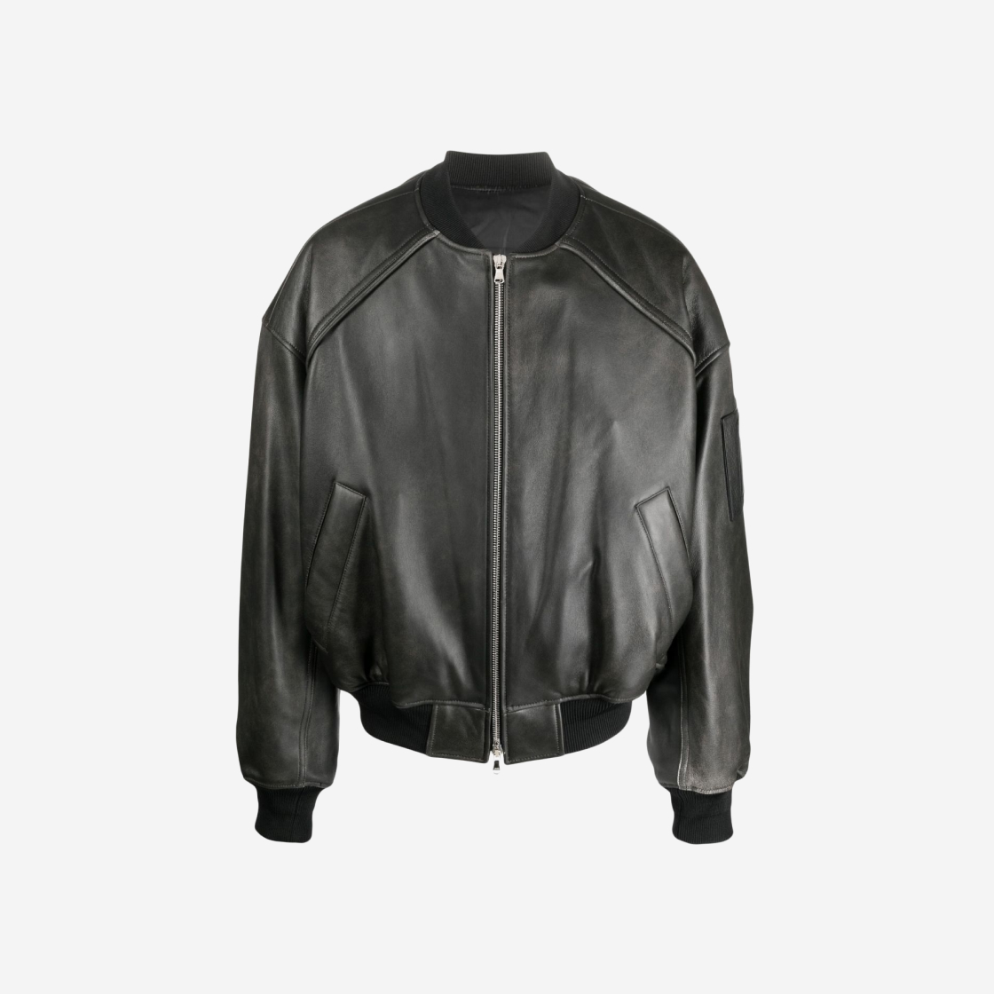 준지 MA-1 숏 봄버 점퍼 블랙 - 23FW | JUUN.J | KREAM