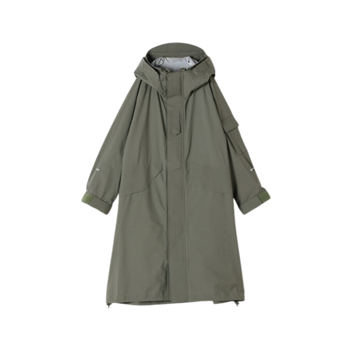 하이크 퍼텍스 쉘 코트 올리브 드랩 | Hyke | KREAM