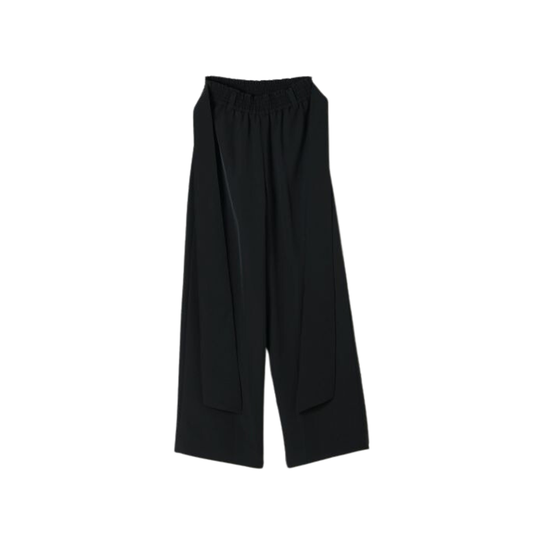 (W) 하이크 와이드 레그 팬츠 블랙 | Hyke | KREAM