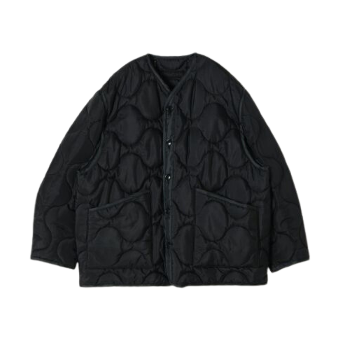 하이크 퀼티드 라이너 자켓 블랙 | Hyke | KREAM