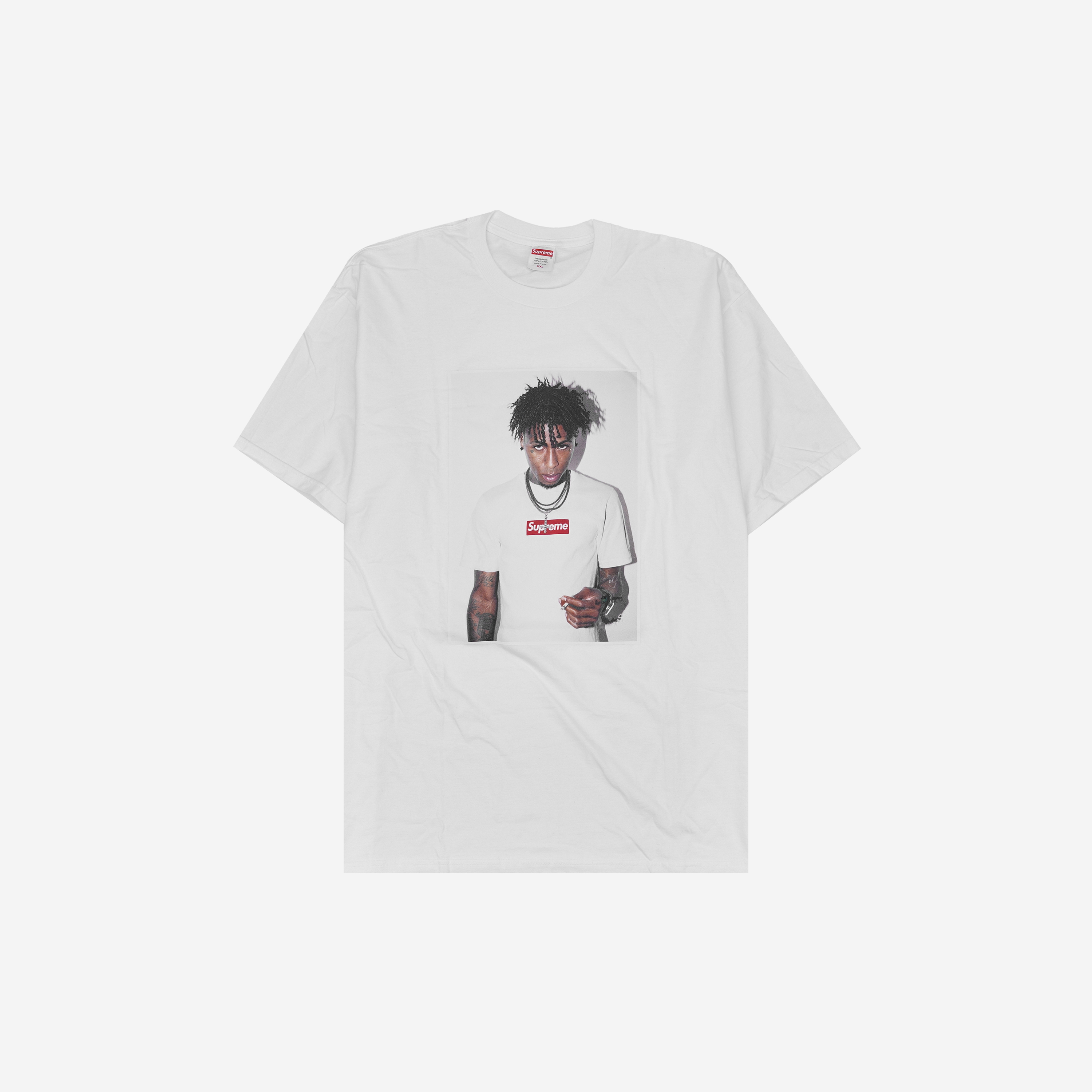 슈프림 NBA 영보이 티셔츠 화이트 - 23FW | KREAM