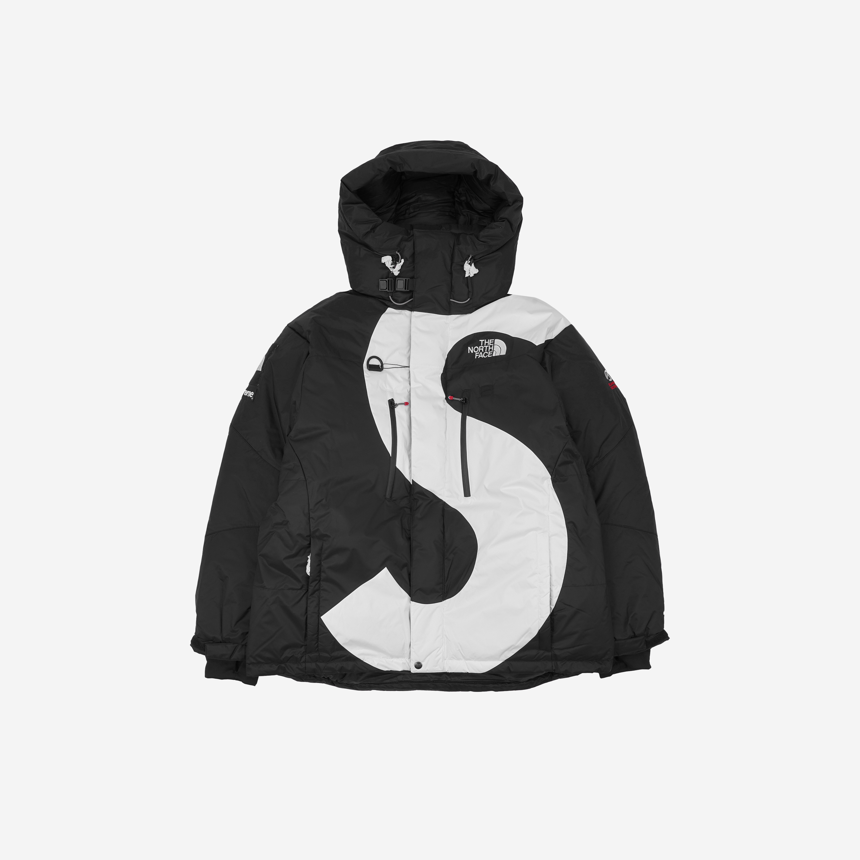 슈프림 x 노스페이스 S 로고 서밋 시리즈 히말라야 파카 블랙 - 20FW | KREAM