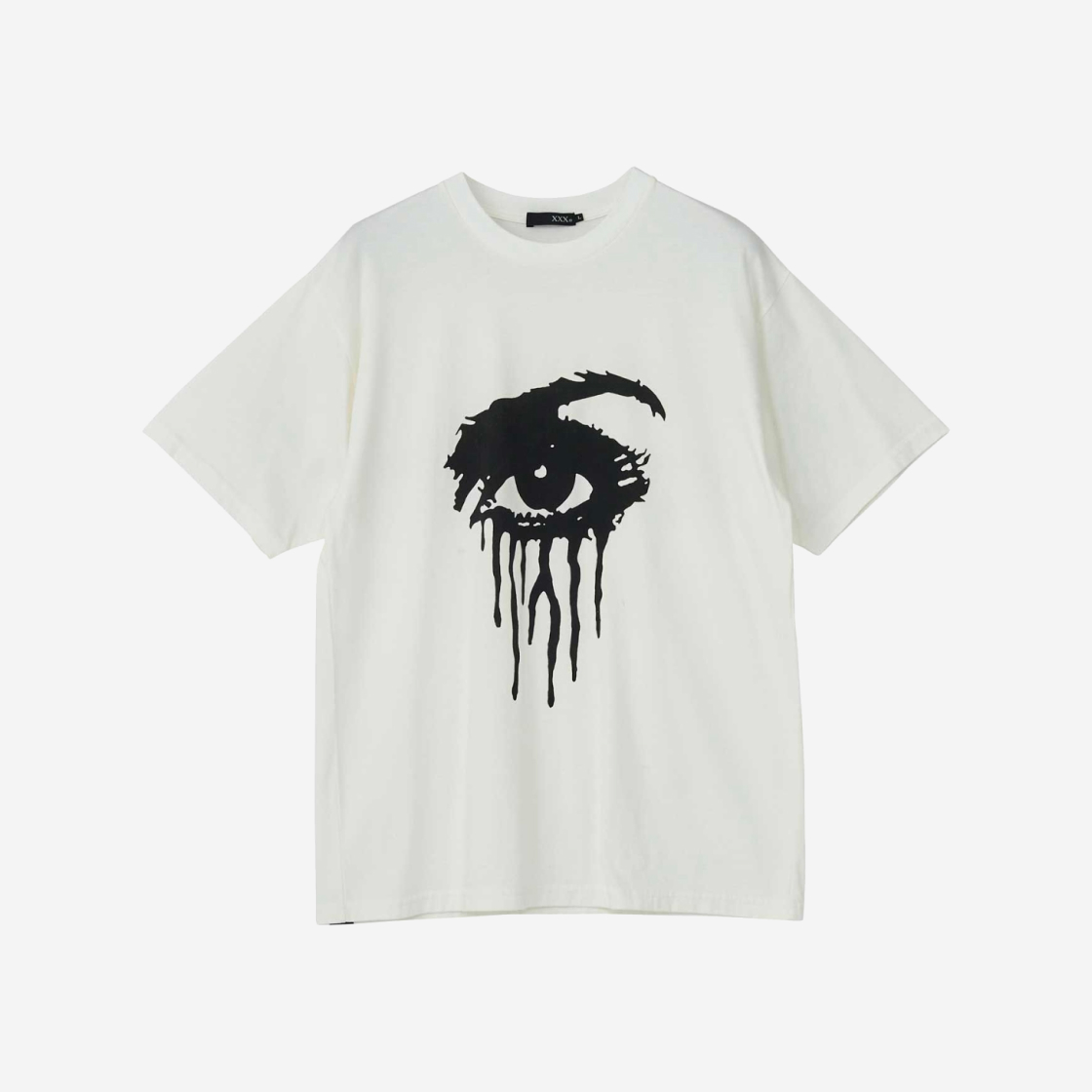 히스테릭 글래머 스크리밍 아이 티셔츠 화이트 Hysteric Glamour Kream