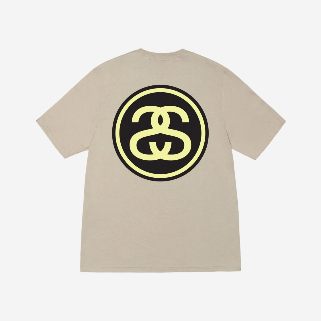 스투시 Ss 링크 티셔츠 카키 Stussy Kream