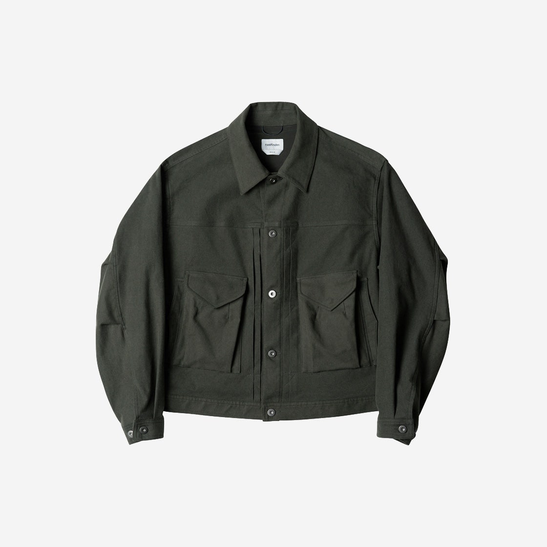 루트파인더 보이후드 재킷 딥 올리브 | Rootfinder | KREAM