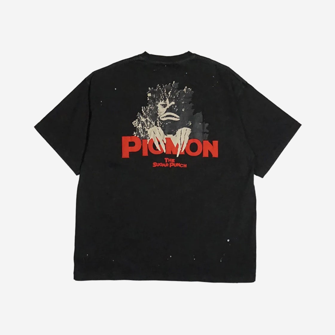 슈가 펀치 울트라맨 피그몬 티셔츠 블랙 | Sugar Punch | KREAM