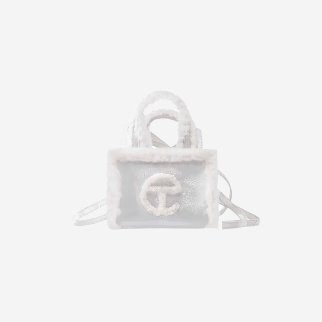 텔파 x 어그 스몰 쇼핑백 크링클 화이트 | Telfar | KREAM