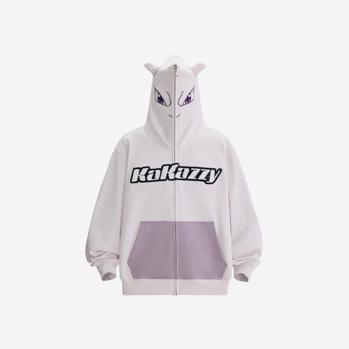 카카지 풀 집 후드 포켓몬 뮤츠 라이트 그레이 | Kakazzy | KREAM