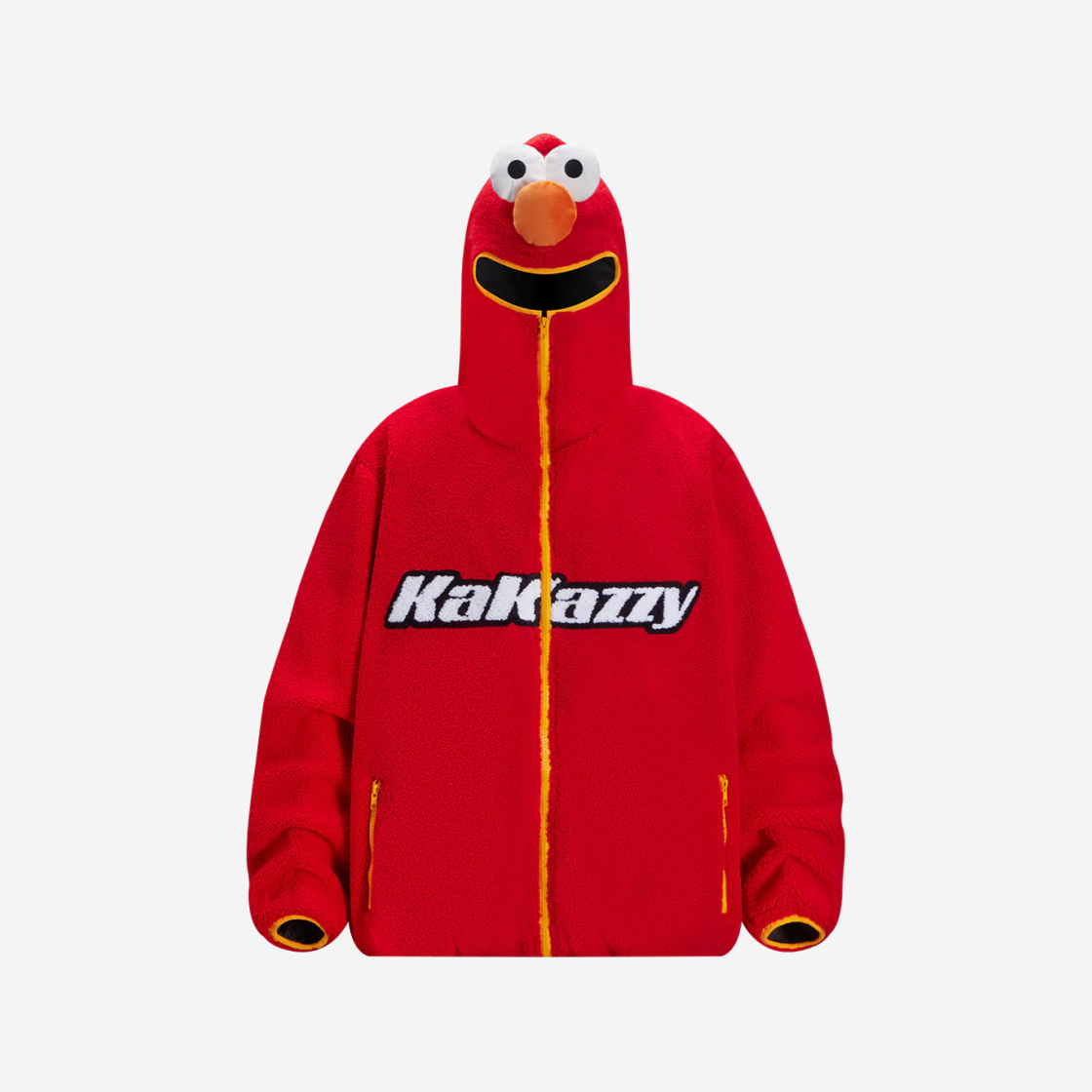 카카지 쉐르파 코트 세서미 스트리트 엘모 레드 | Kakazzy | KREAM