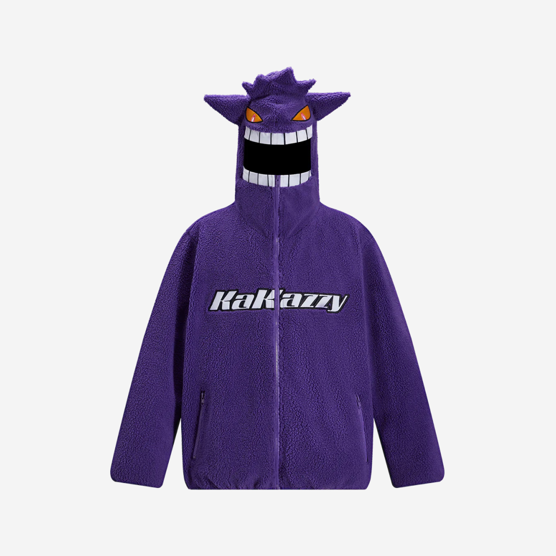 카카지 쉐르파 코트 포켓몬 팬텀 퍼플 | Kakazzy | KREAM