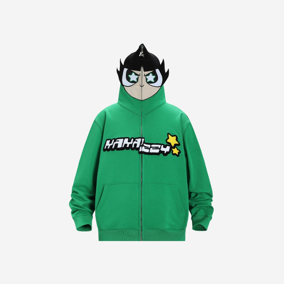 카카지 풀 집 후드 파워퍼프걸 그린 | Kakazzy | KREAM