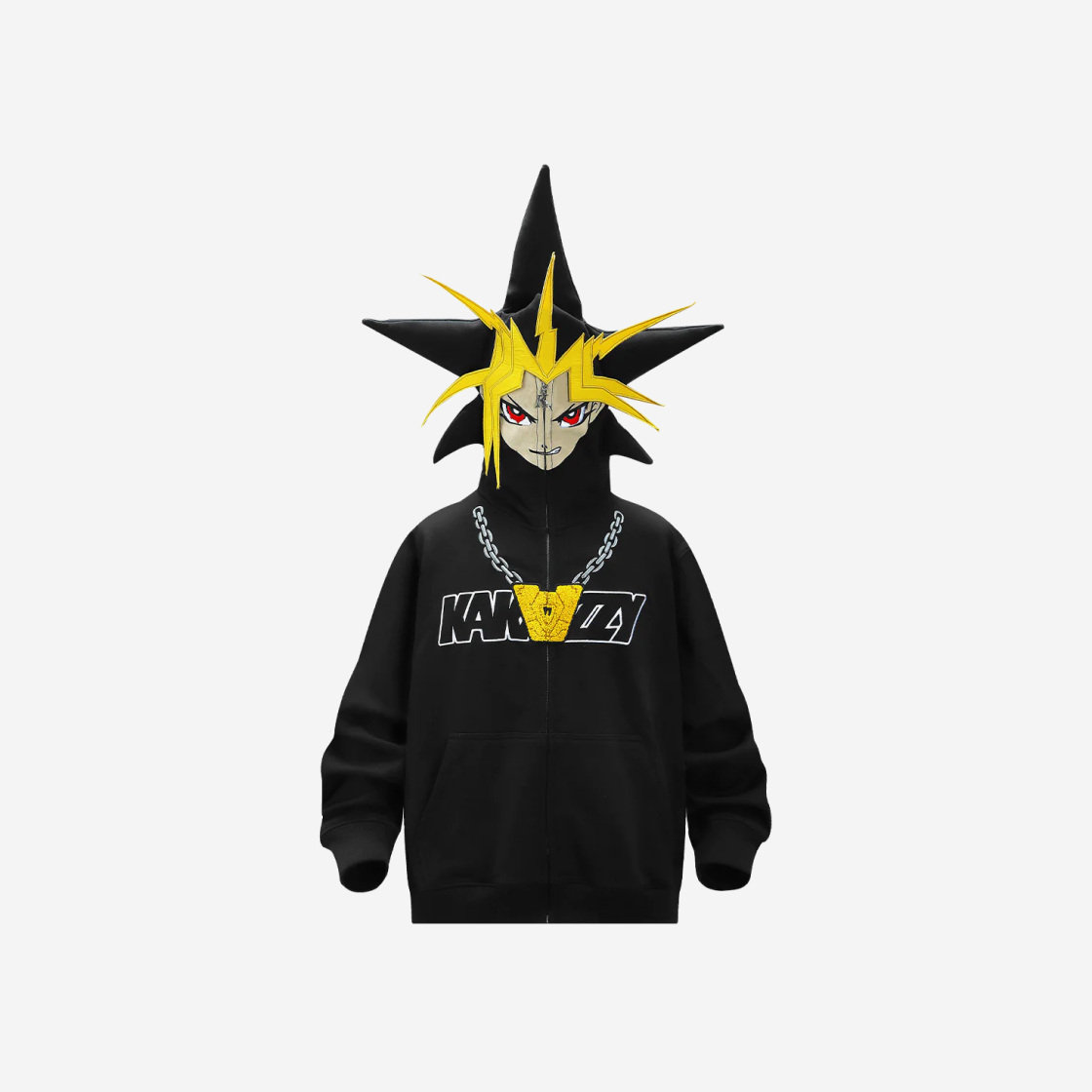 카카지 풀 집 후드 유희왕 블랙 | Kakazzy | KREAM