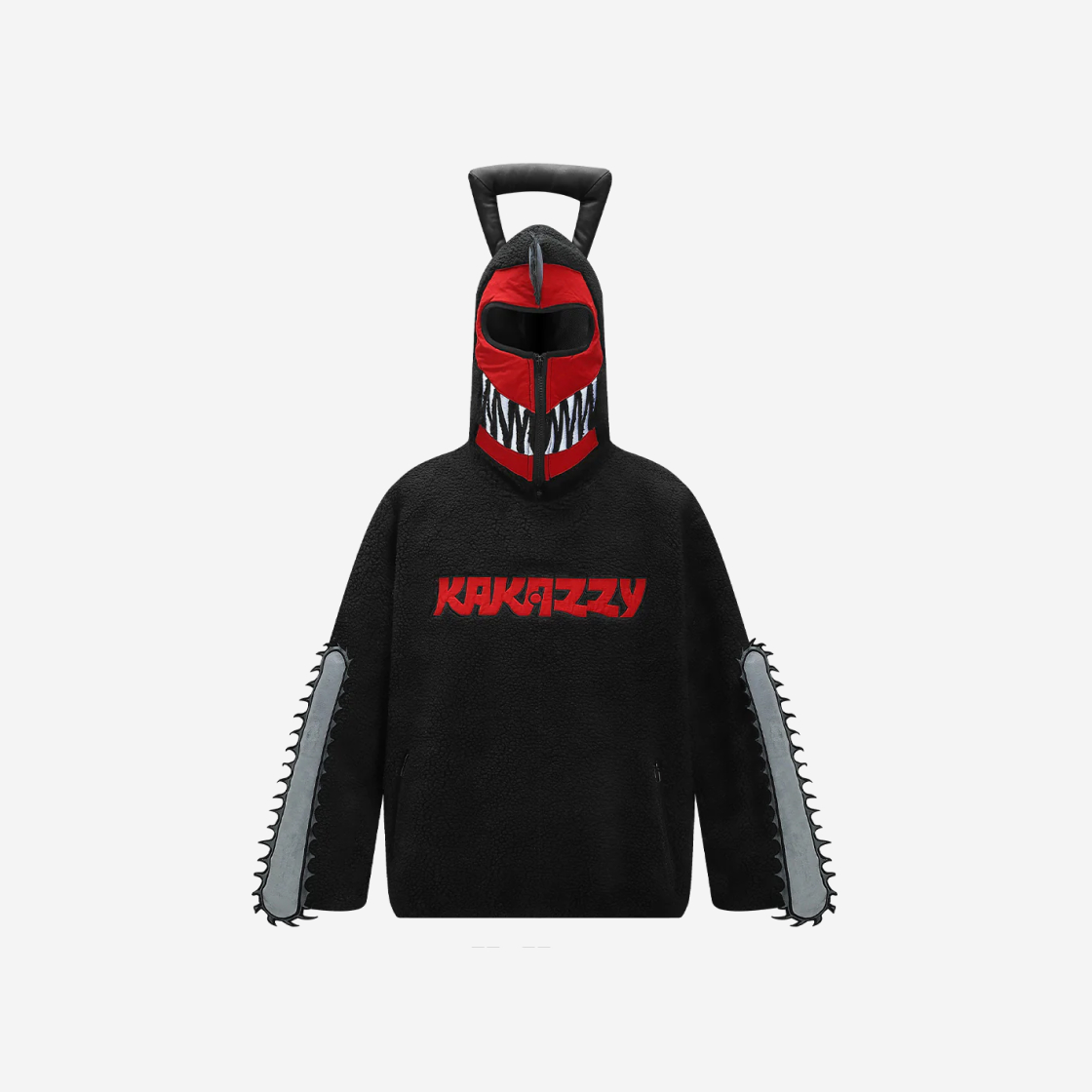 카카지 쉐르파 후드 체인소맨 블랙 | Kakazzy | KREAM