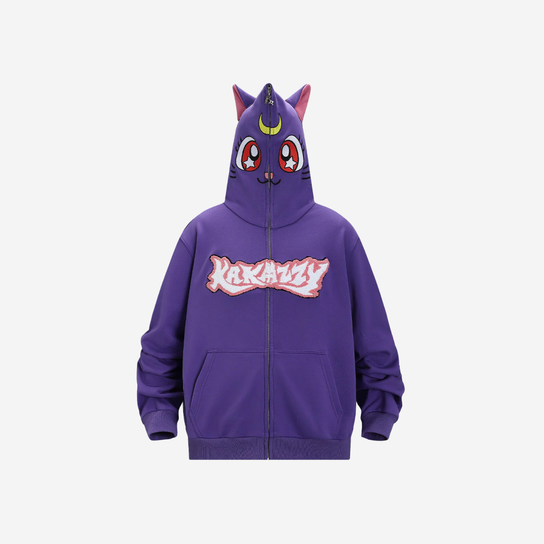카카지 풀 집 후드 세일러문 루나 퍼플 | Kakazzy | KREAM