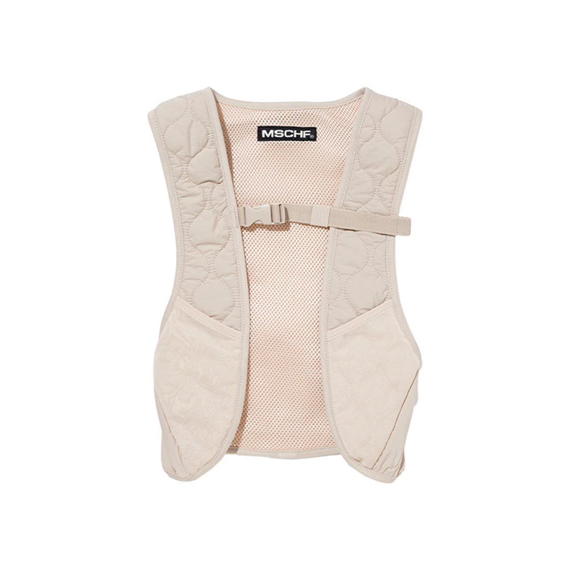 미스치프 퀼티드 베스트 백 아이보리 | Mischief | KREAM