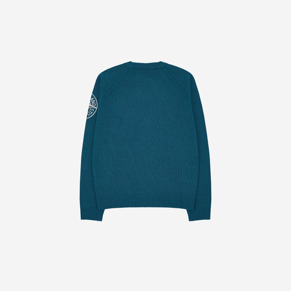 (키즈) 스톤 아일랜드 507A1 스타킹 스티치 캐시미어 울 크루넥 니트 코발트 블루 - 22FW | Stone Island ...
