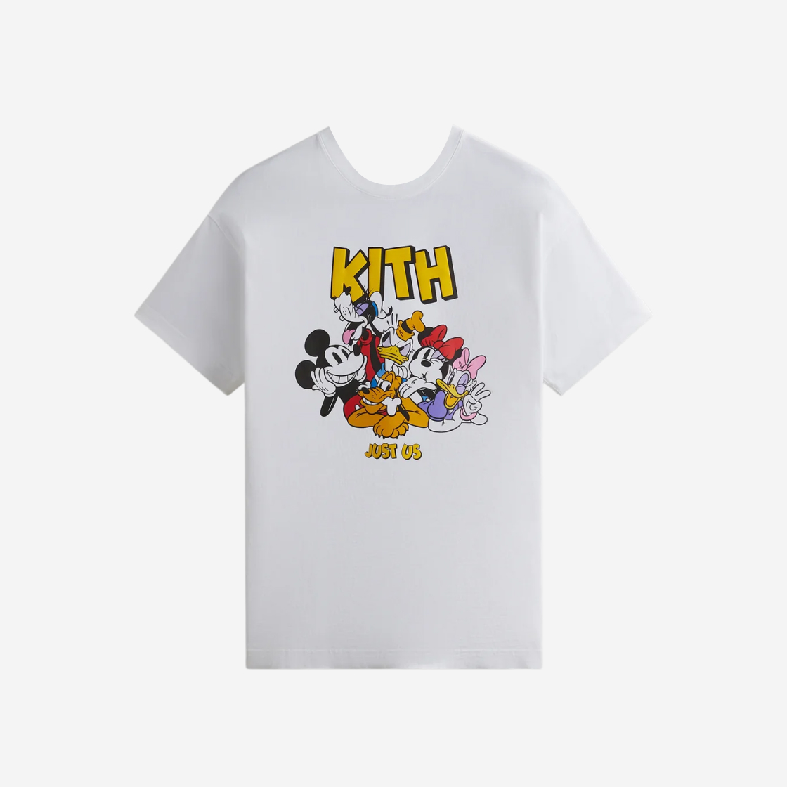 키스 x 디즈니 포 미키 앤 프렌즈 이츠 올 러브 빈티지 티셔츠 화이트 | Kith | KREAM