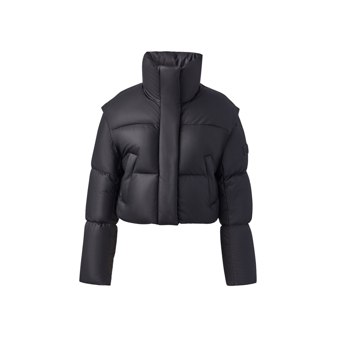 (W) 맥카지 베일리 투인원 (R) 레더 다운 봄버 블랙 | Mackage | KREAM