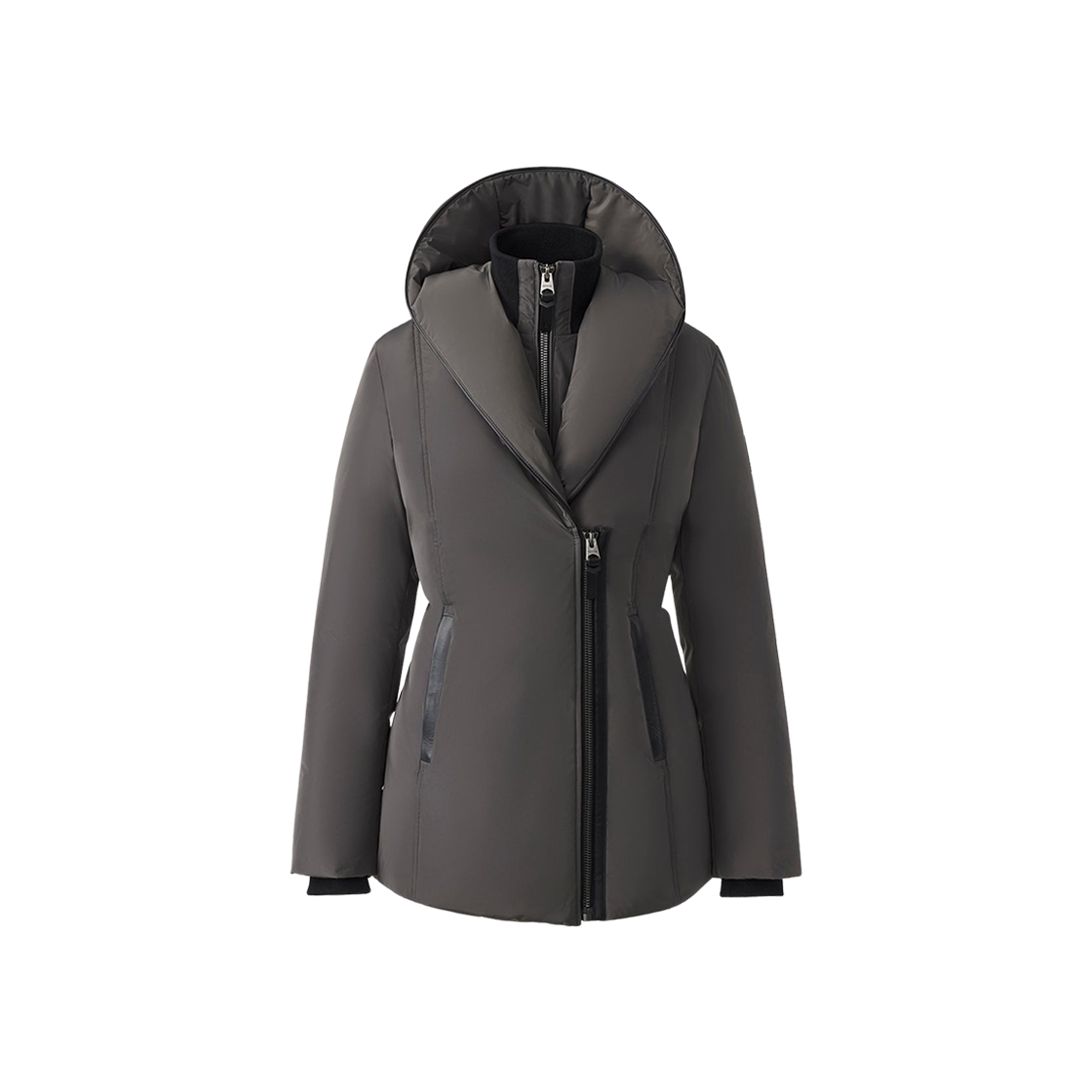 (W) 맥카지 아달리 다운 코트 시그니쳐 맥카지 칼라 카본 | Mackage | KREAM