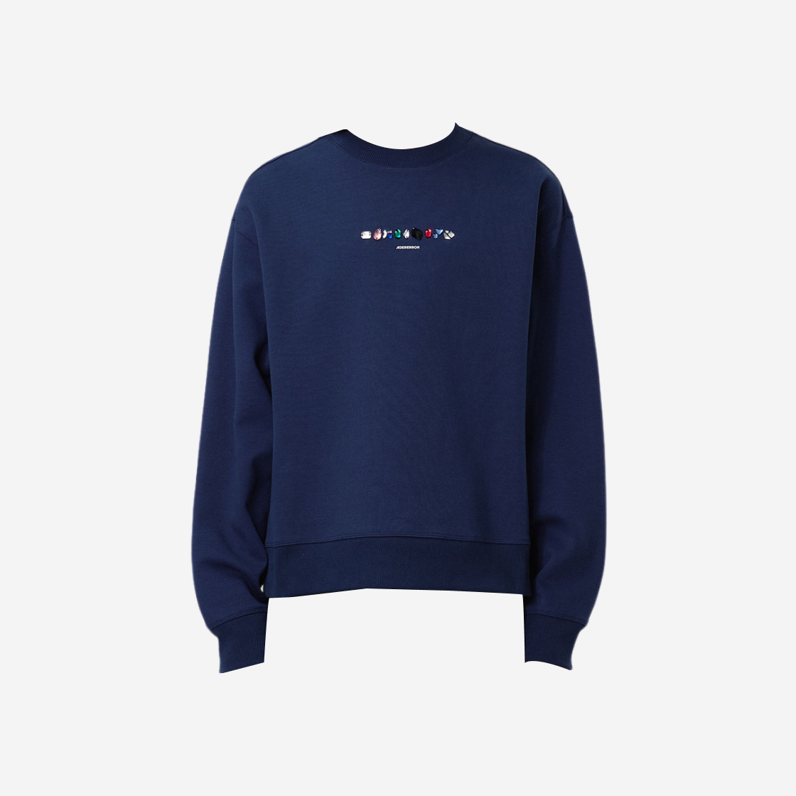 아더에러 젬마 스웨트셔츠 네이비 | Ader Error | KREAM