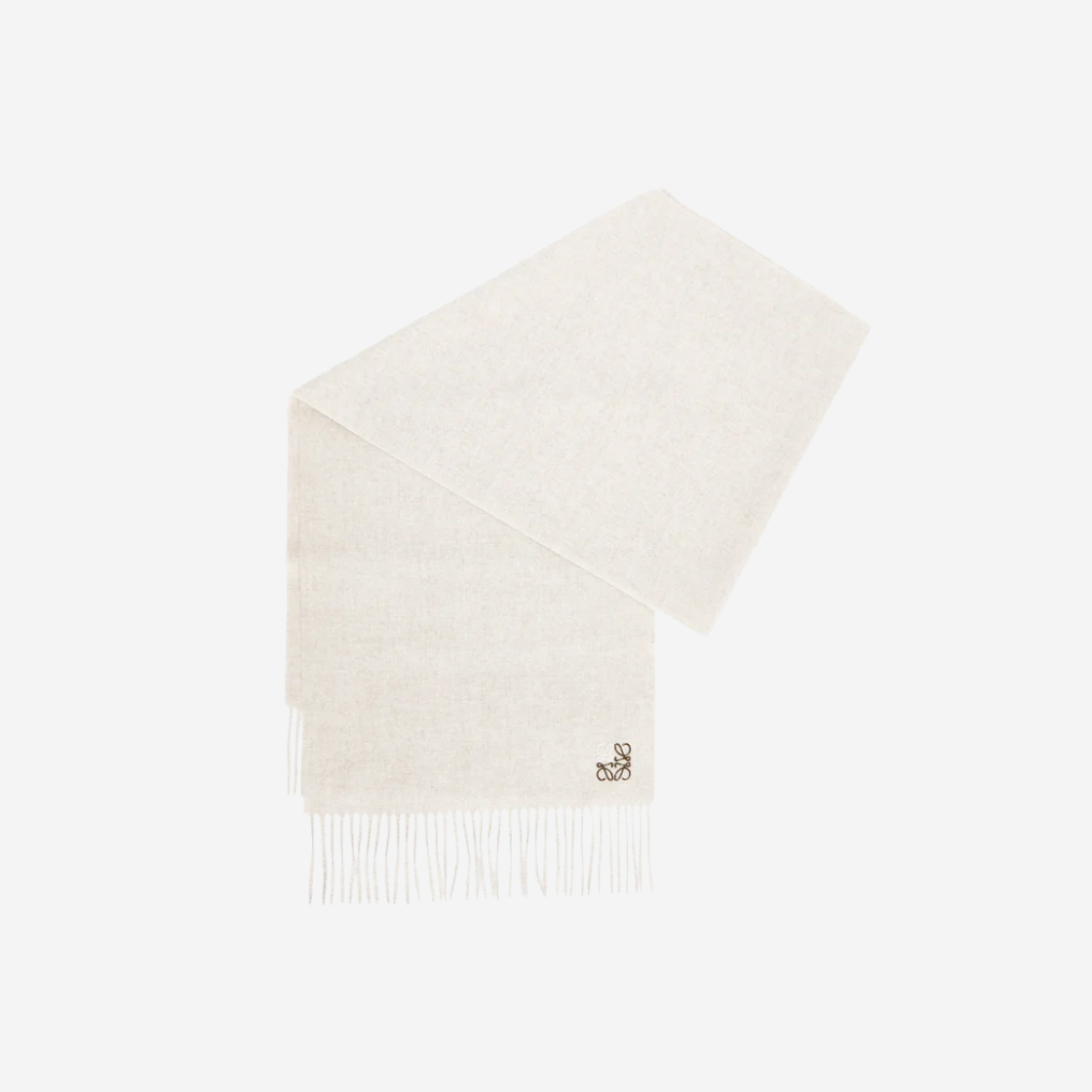 로에베 스카프 인 캐시미어 라이트 베이지 | Loewe | KREAM