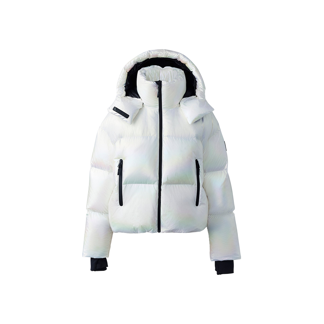 (W) 맥카지 테시 PRL 퀼티드 온 자켓 리무버블 후드 펄 | Mackage | KREAM