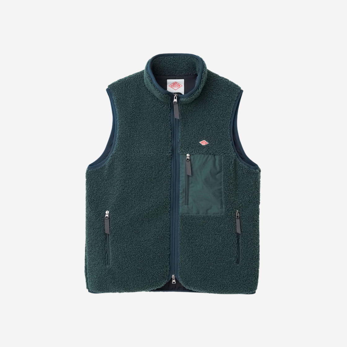 단톤 인슐레이션 라이트 보아 스탠드 칼라 베스트 블루라군 | Danton | KREAM