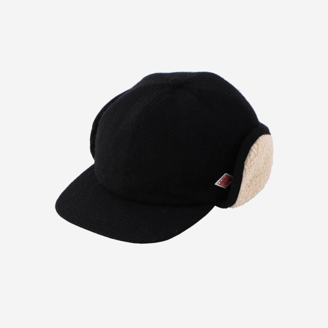 단톤 울 에타민 보아 6 패널 캡 블랙 | Danton | KREAM