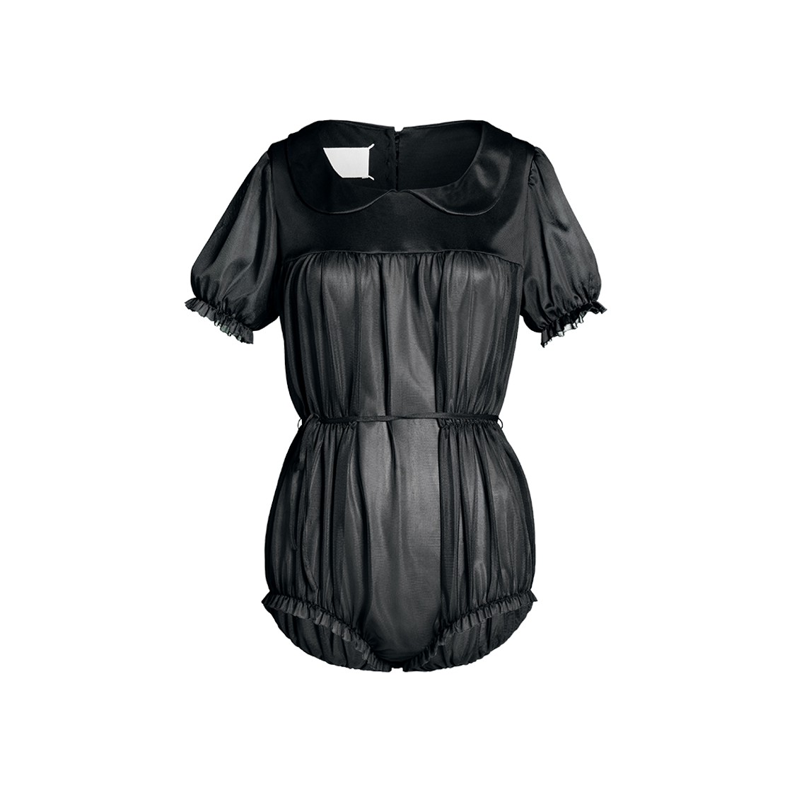 W 메종 마르지엘라 시어 바디수트 블랙 Maison Margiela Kream