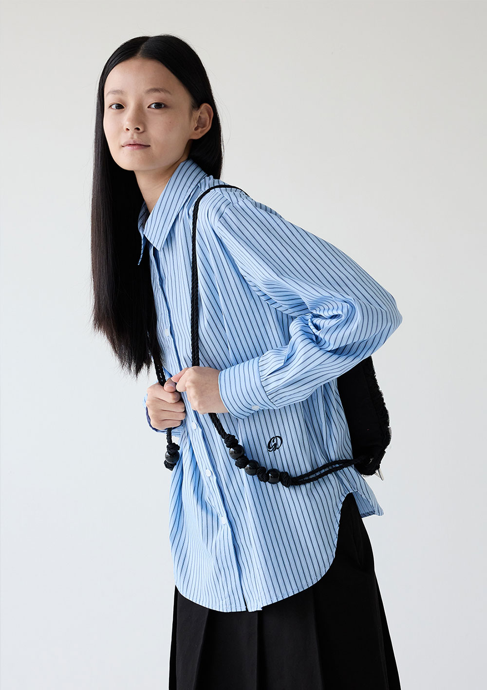 생긴스튜디오 플로랄 레이스 3-웨이 백 블랙 | Saenginstudios | KREAM