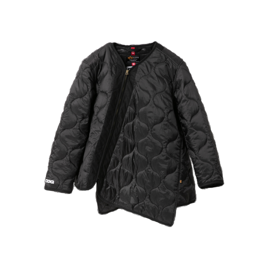 CDG x 알파 인더스트리 바이어스 MA-1 자켓 블랙 | CDG | KREAM