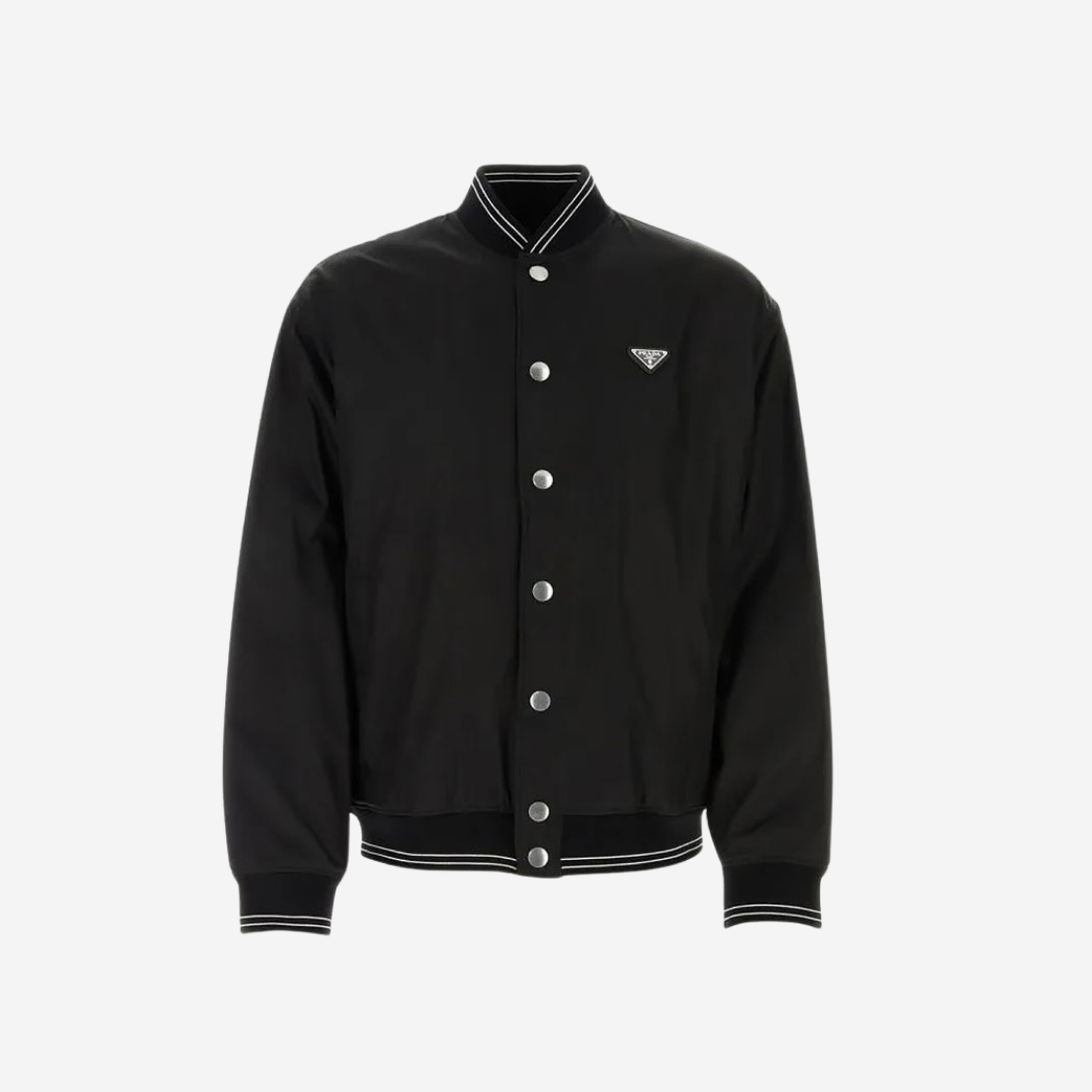 프라다 리나일론 봄버 자켓 블랙 | Prada | KREAM