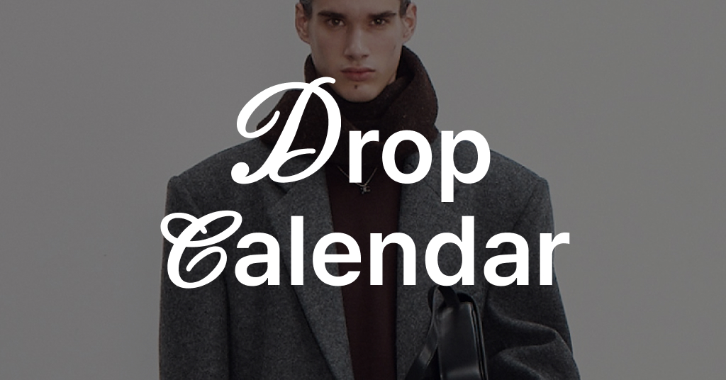 Drop Calendar | KREAM