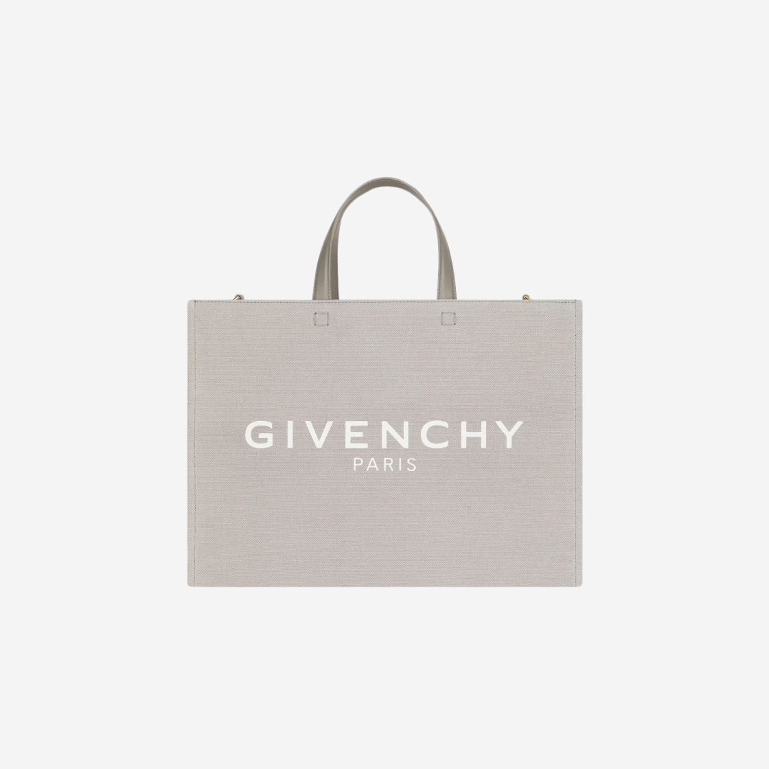 지방시 미디엄 G 토트 캔버스 쇼핑백 스톤 그레이 | Givenchy | KREAM