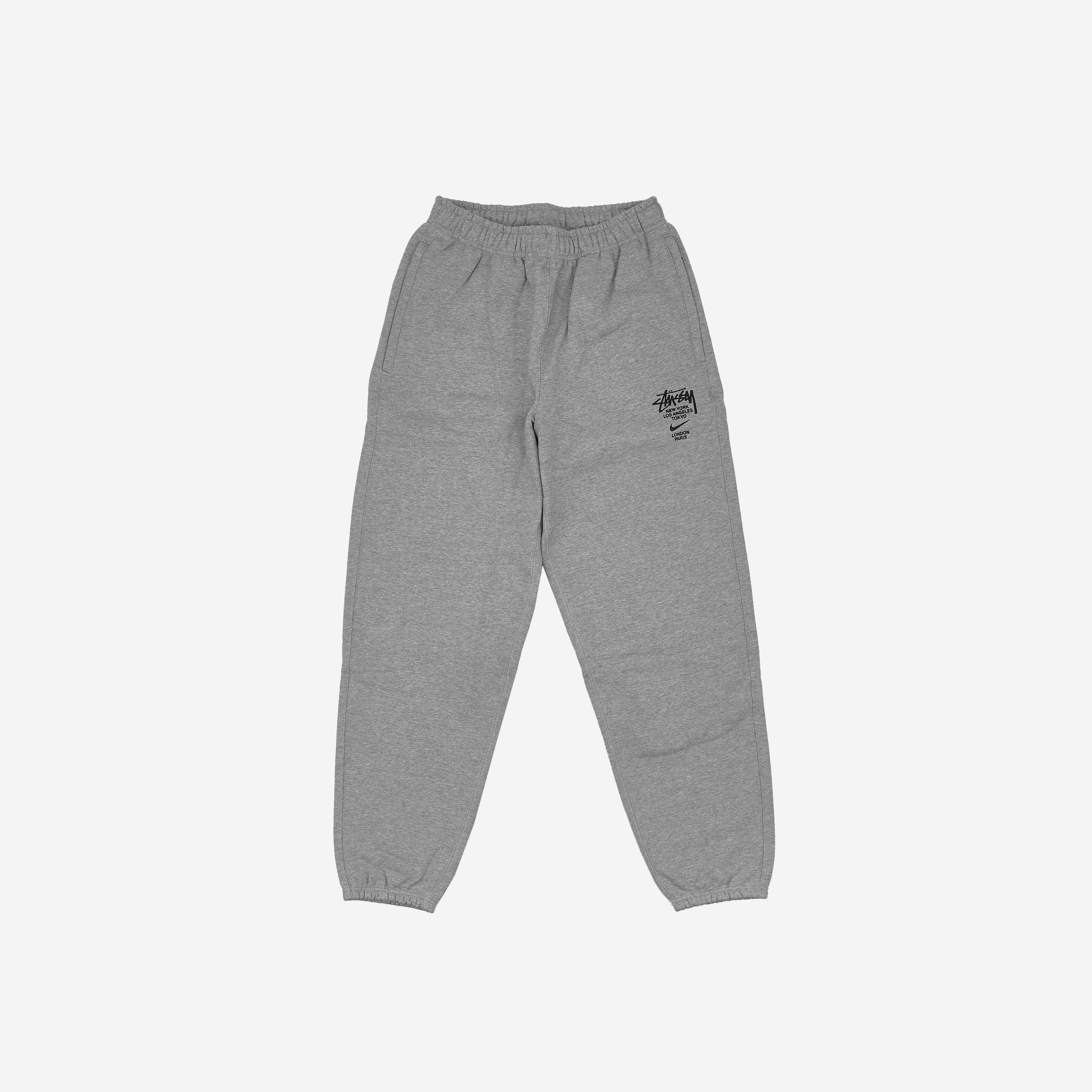 나이키 x 스투시 NRG ZR 플리스 팬츠 헤더 그레이 - US/EU | KREAM