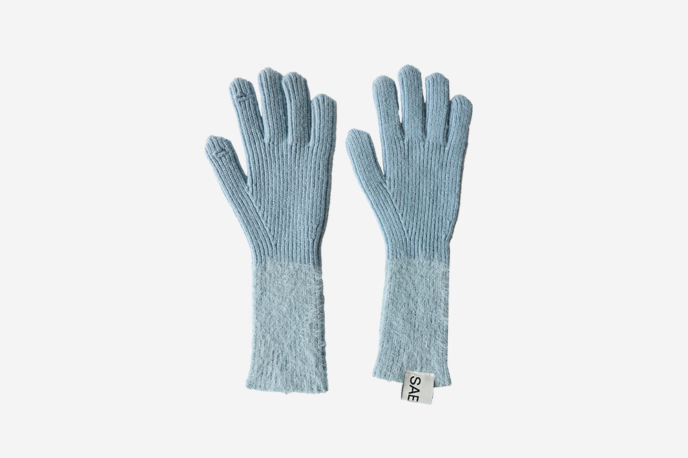 생긴스튜디오 퍼 핑거 글로브 블루 | Saenginstudios | KREAM